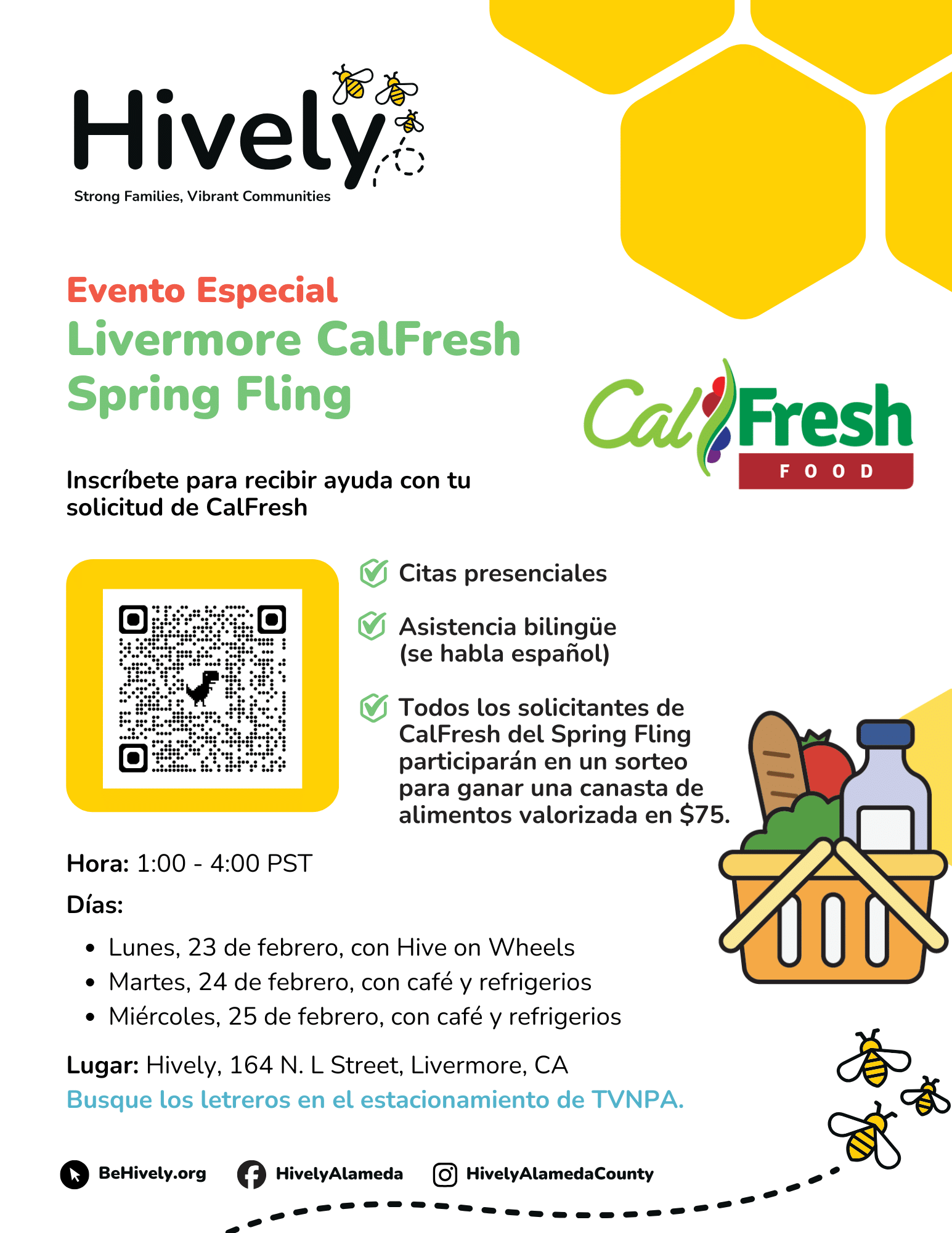 Livermore CalFresh Spring Fling Kickoff - Hively